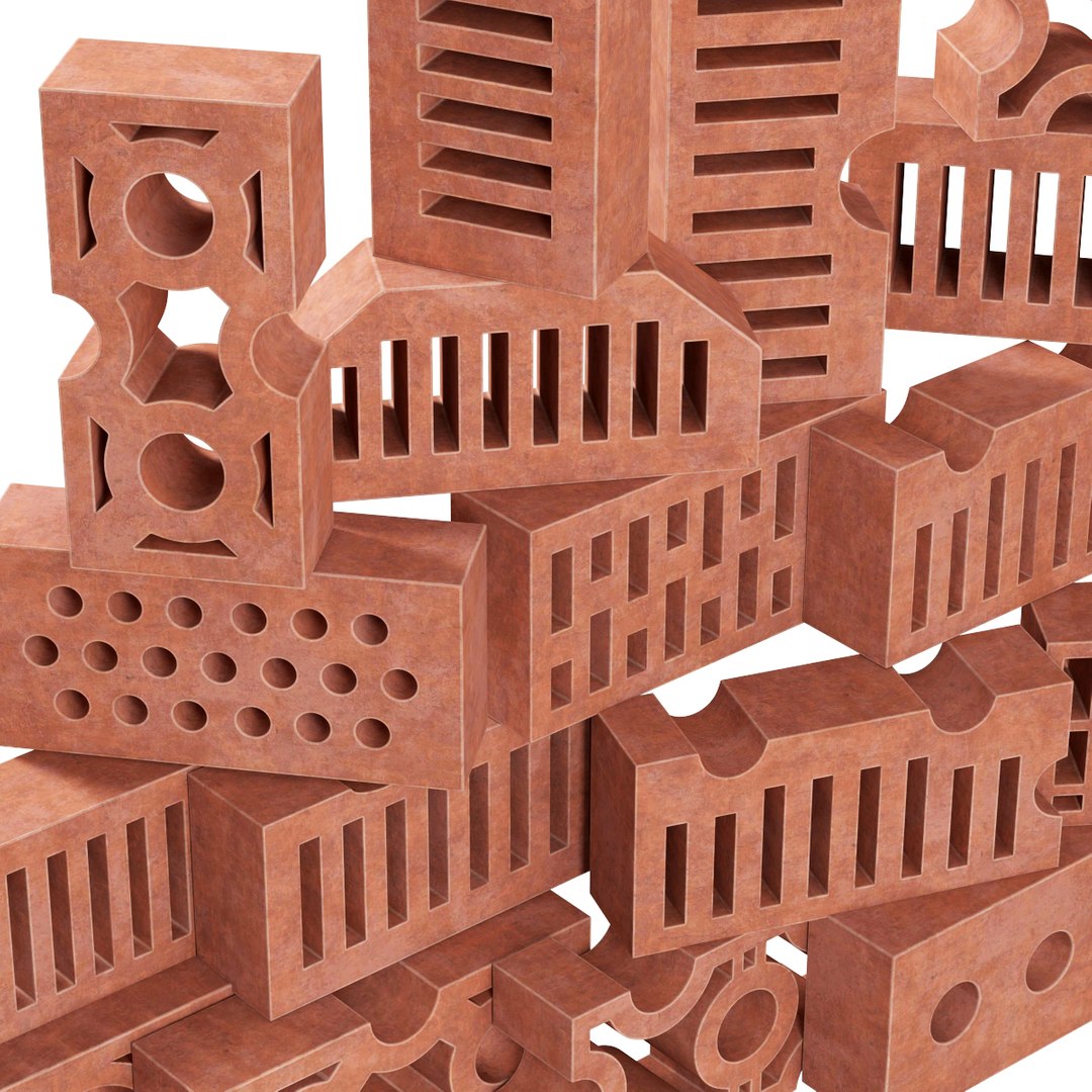 Brick building model - TurboSquid 1476939