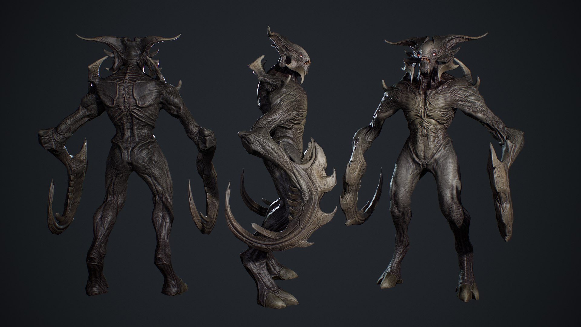 3D Demon Character 9 Model - TurboSquid 2138144
