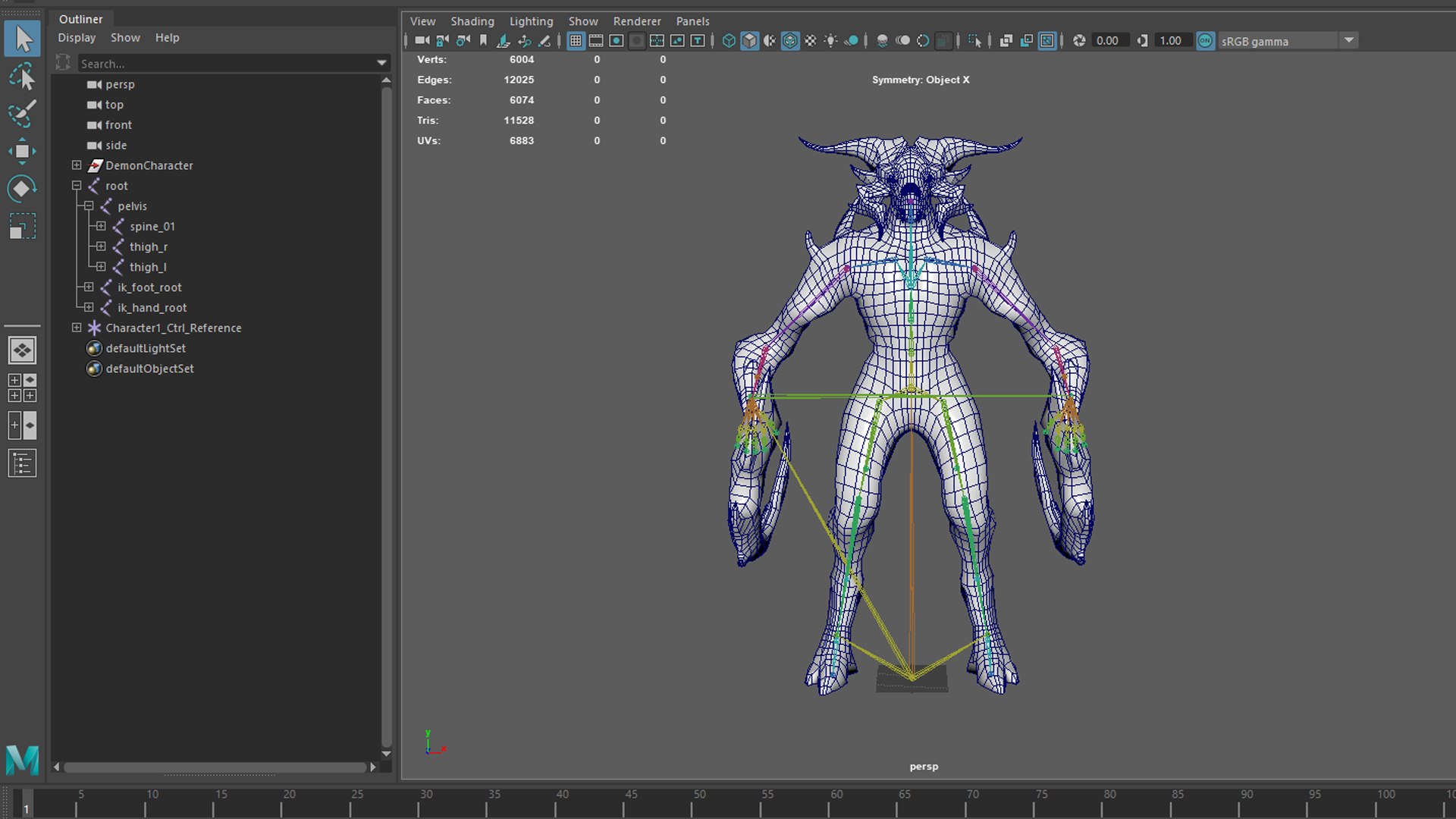 3D Demon Character 9 Model - TurboSquid 2138144
