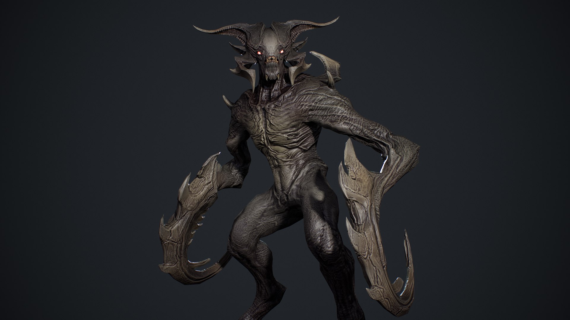 3D Demon Character 9 Model - TurboSquid 2138144
