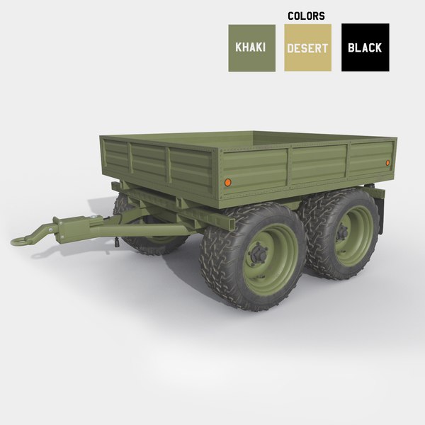 PRZYCZEPA Supacat Tug Tow ATMP Alvis Model 3D - TurboSquid 2505837