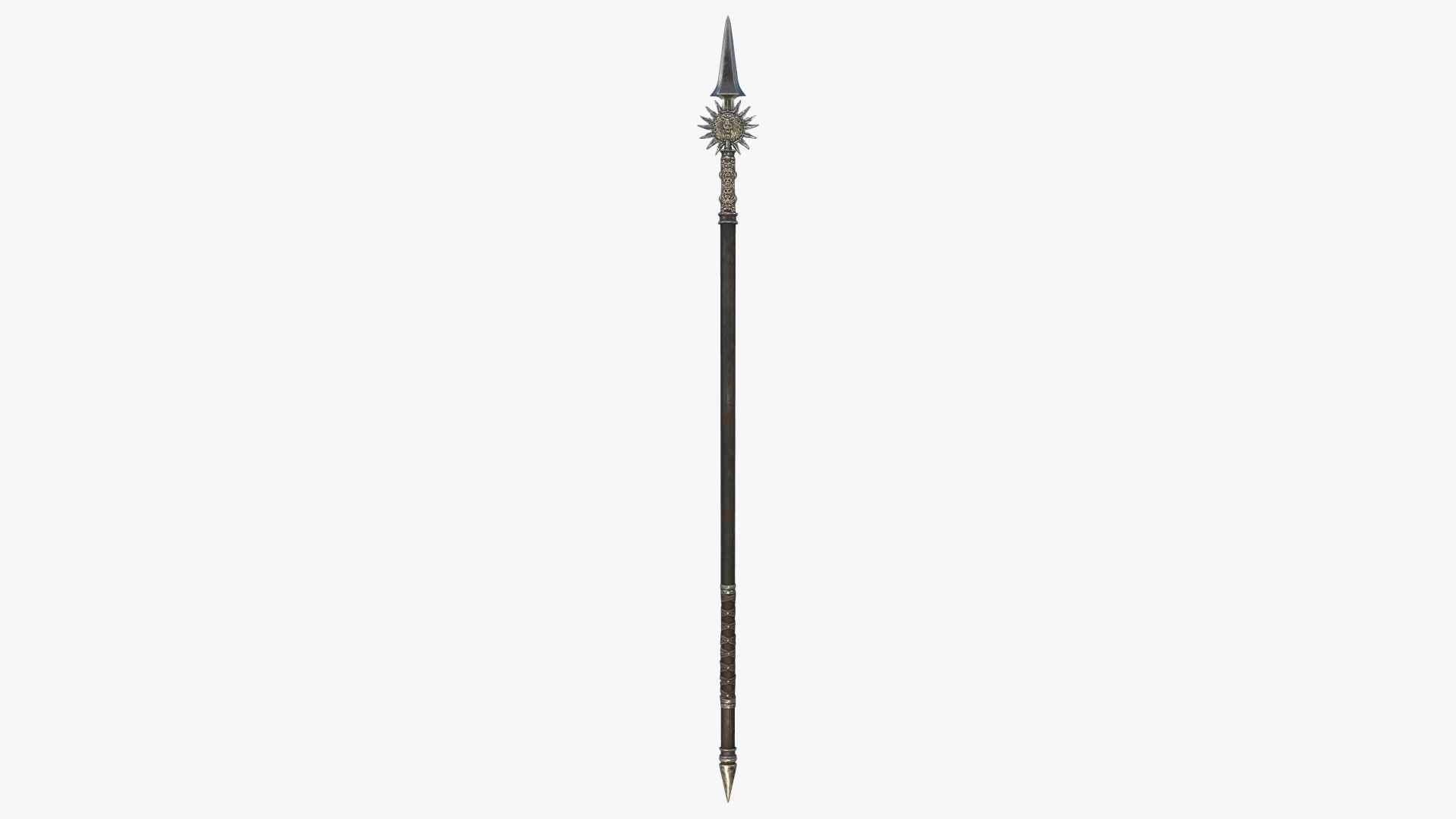 3D Fantasy Spear RPG Partisan Partizan Javelin Spear Throwing Light Spear Arrow Polearm PoleAxe ...