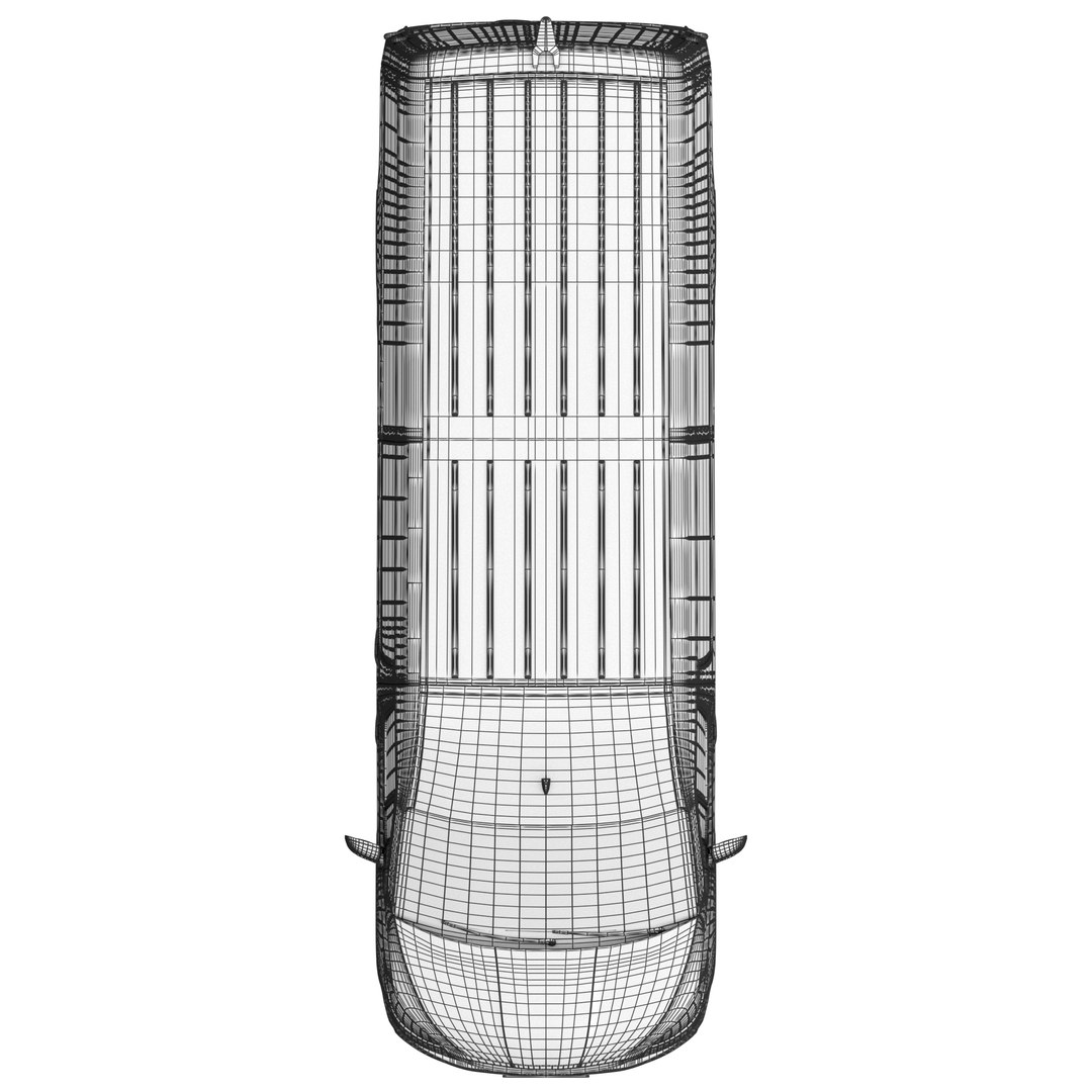 Generic Commercial Cargo Van Model - TurboSquid 1884337
