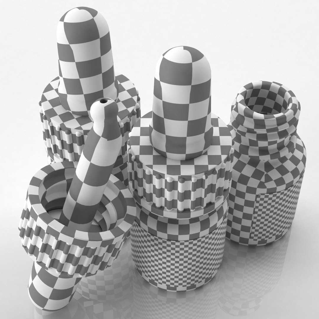 3D bottle 5ml model - TurboSquid 1811690