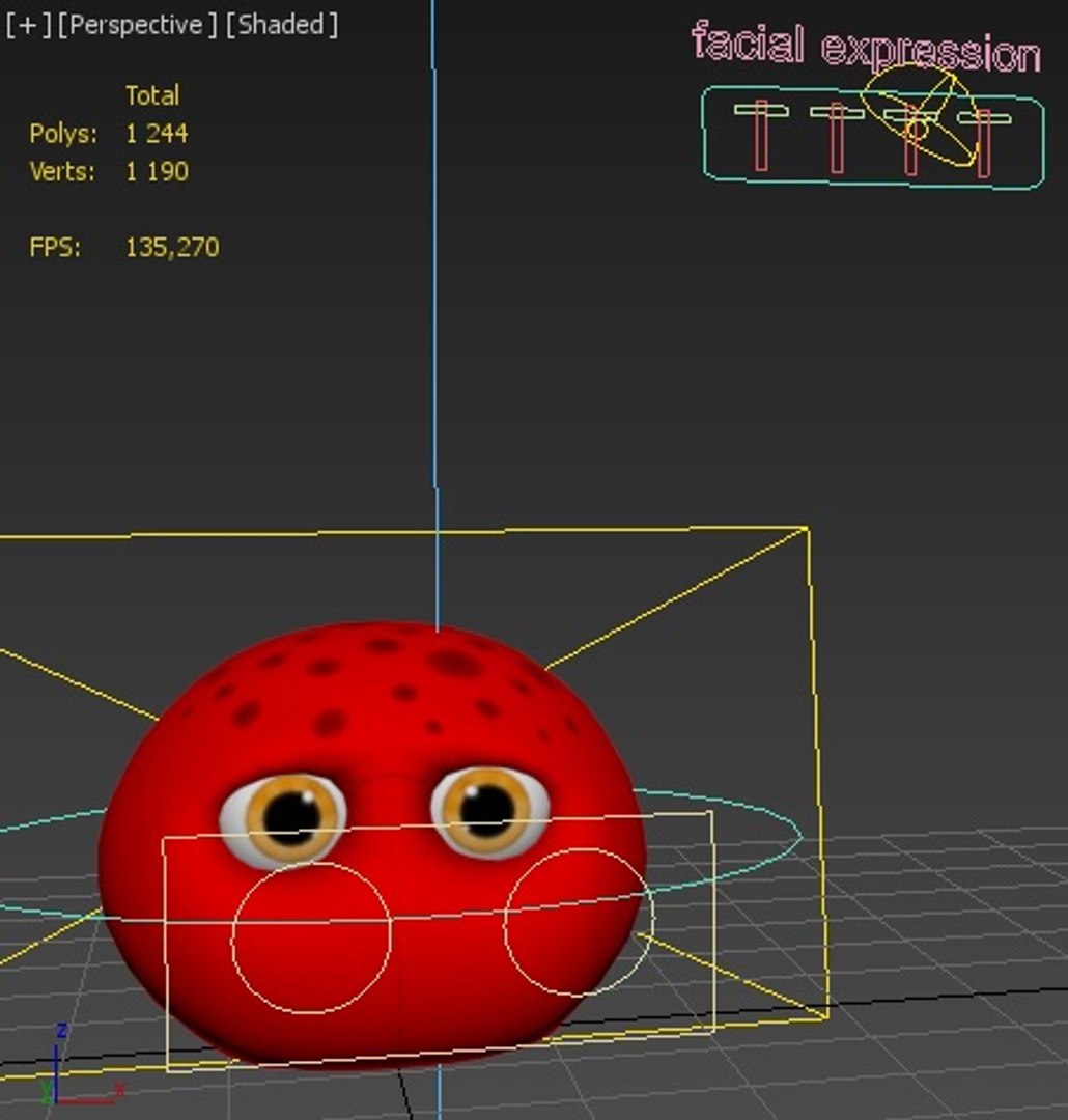 Cartoon Fur Ball 3D Model - TurboSquid 1816054