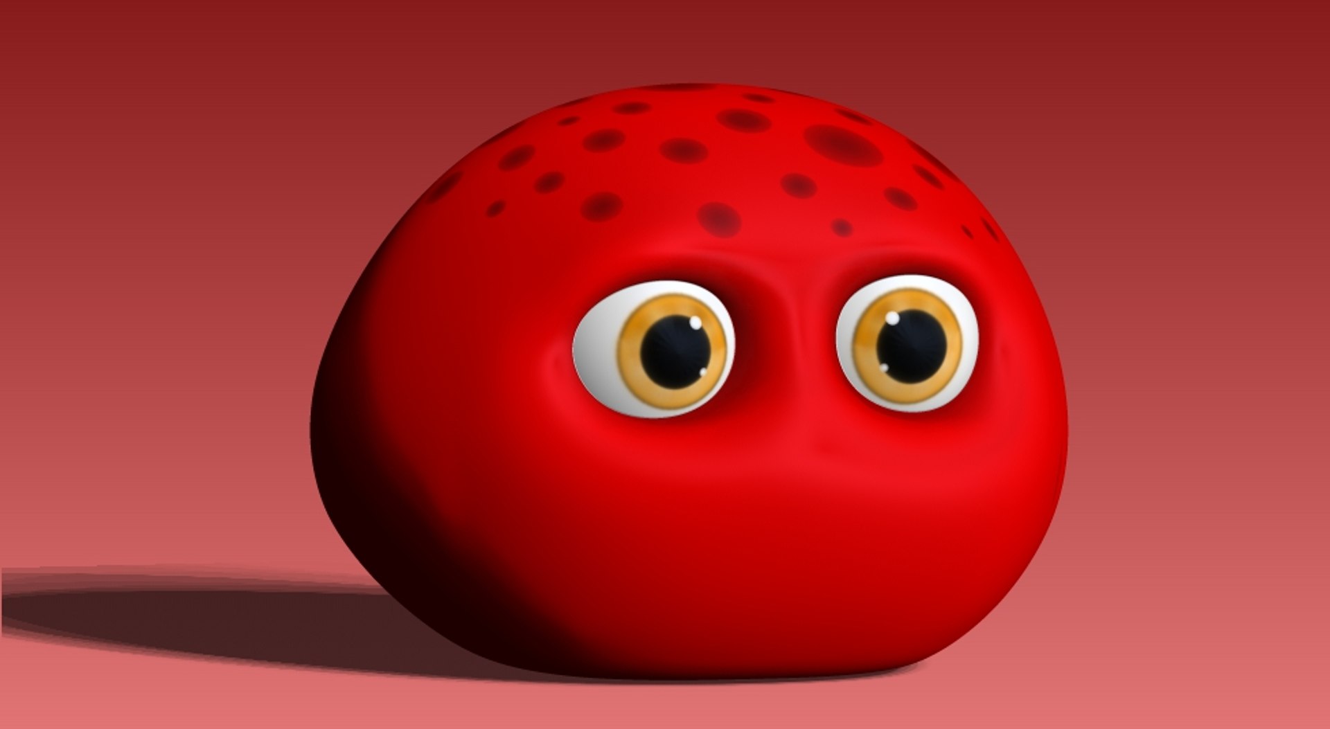 Cartoon Fur Ball 3D Model - TurboSquid 1816054