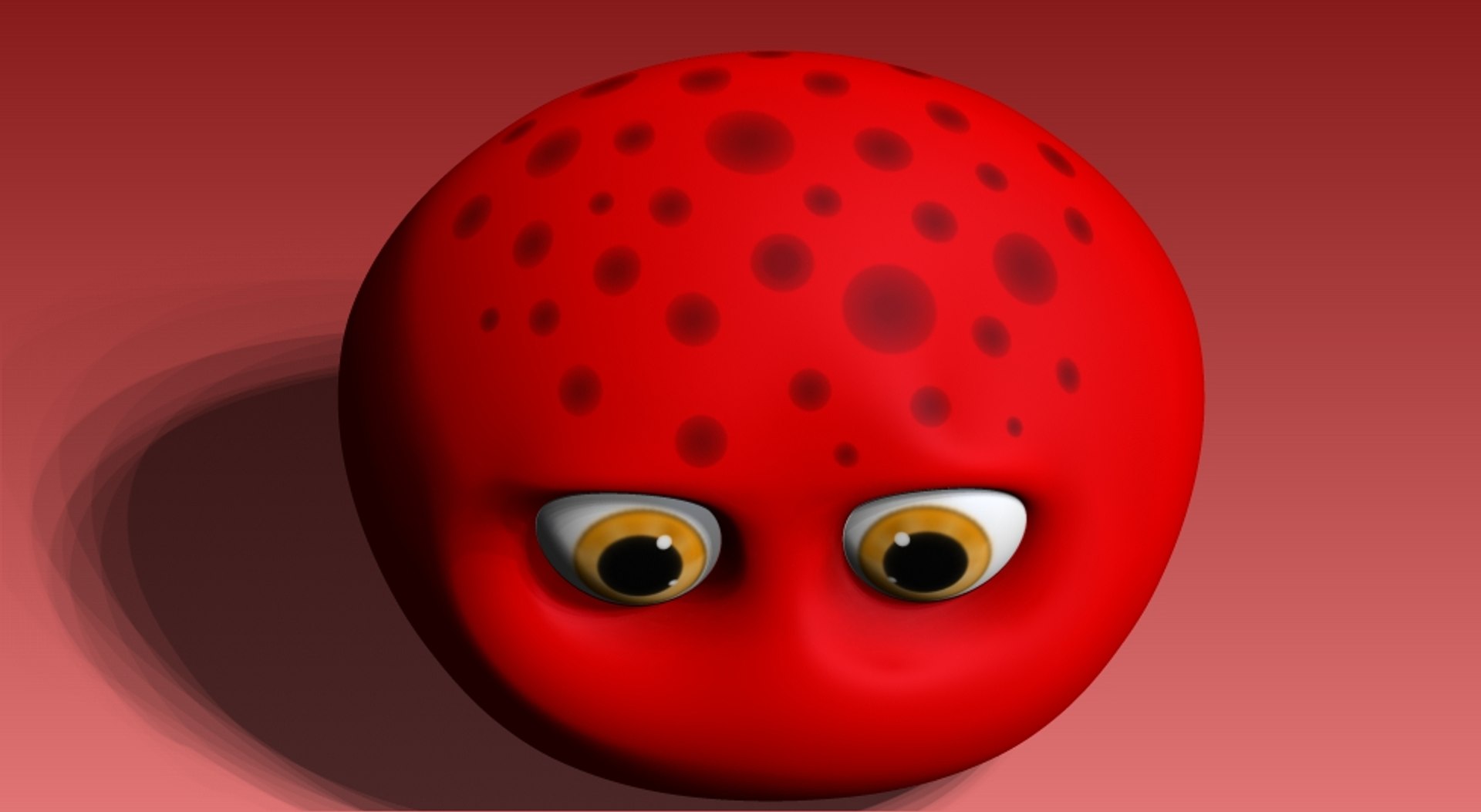 Cartoon Fur Ball 3D Model - TurboSquid 1816054