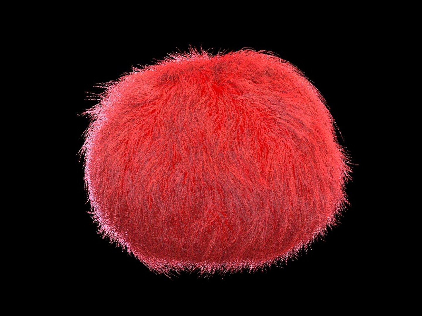 Cartoon Fur Ball 3D Model - TurboSquid 1816054
