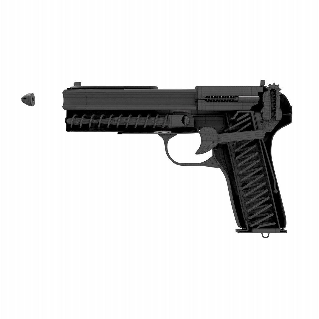 3d Cutaway Tt Gun 56-a-132