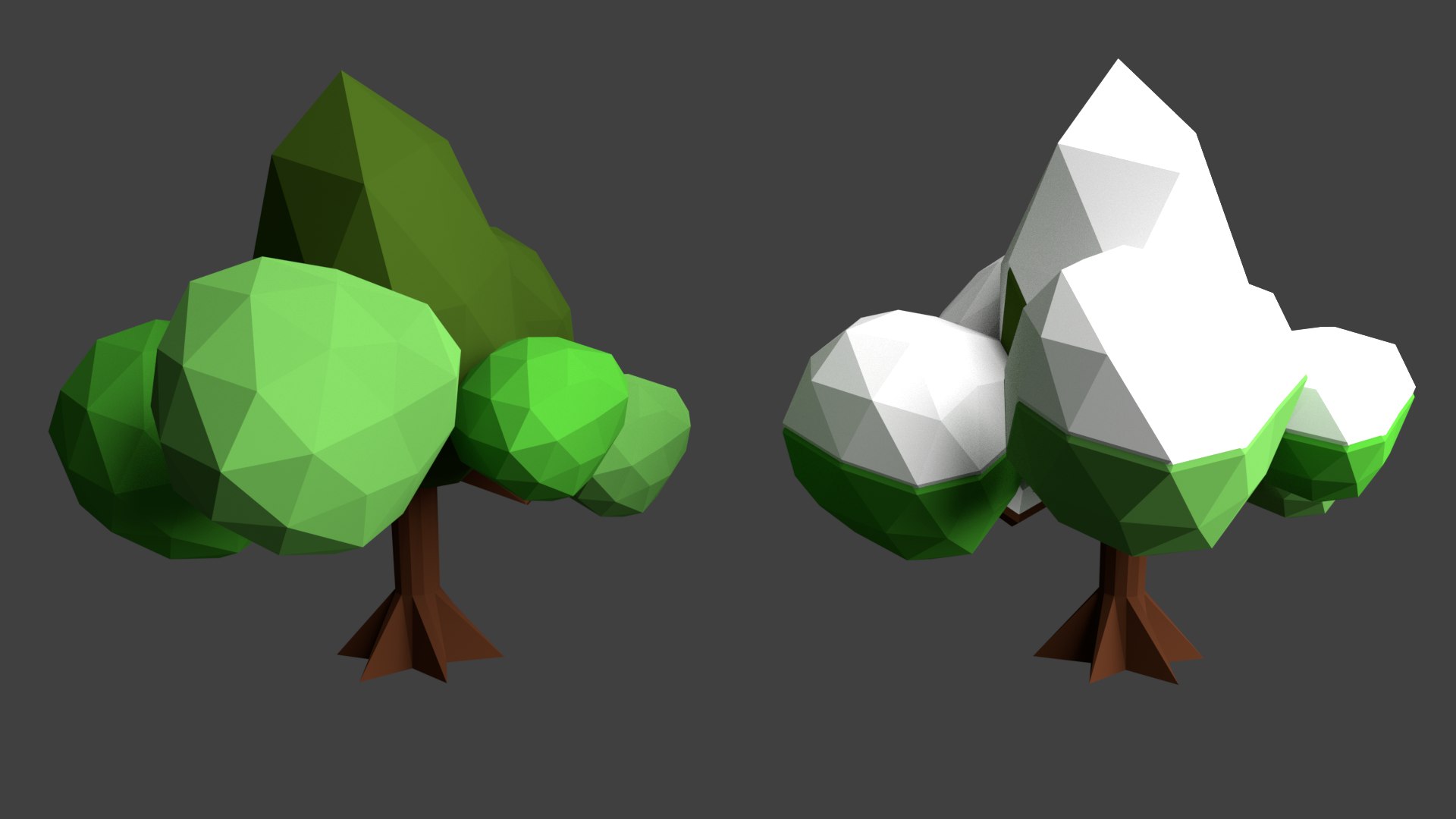 Normal Trees 3d 3ds