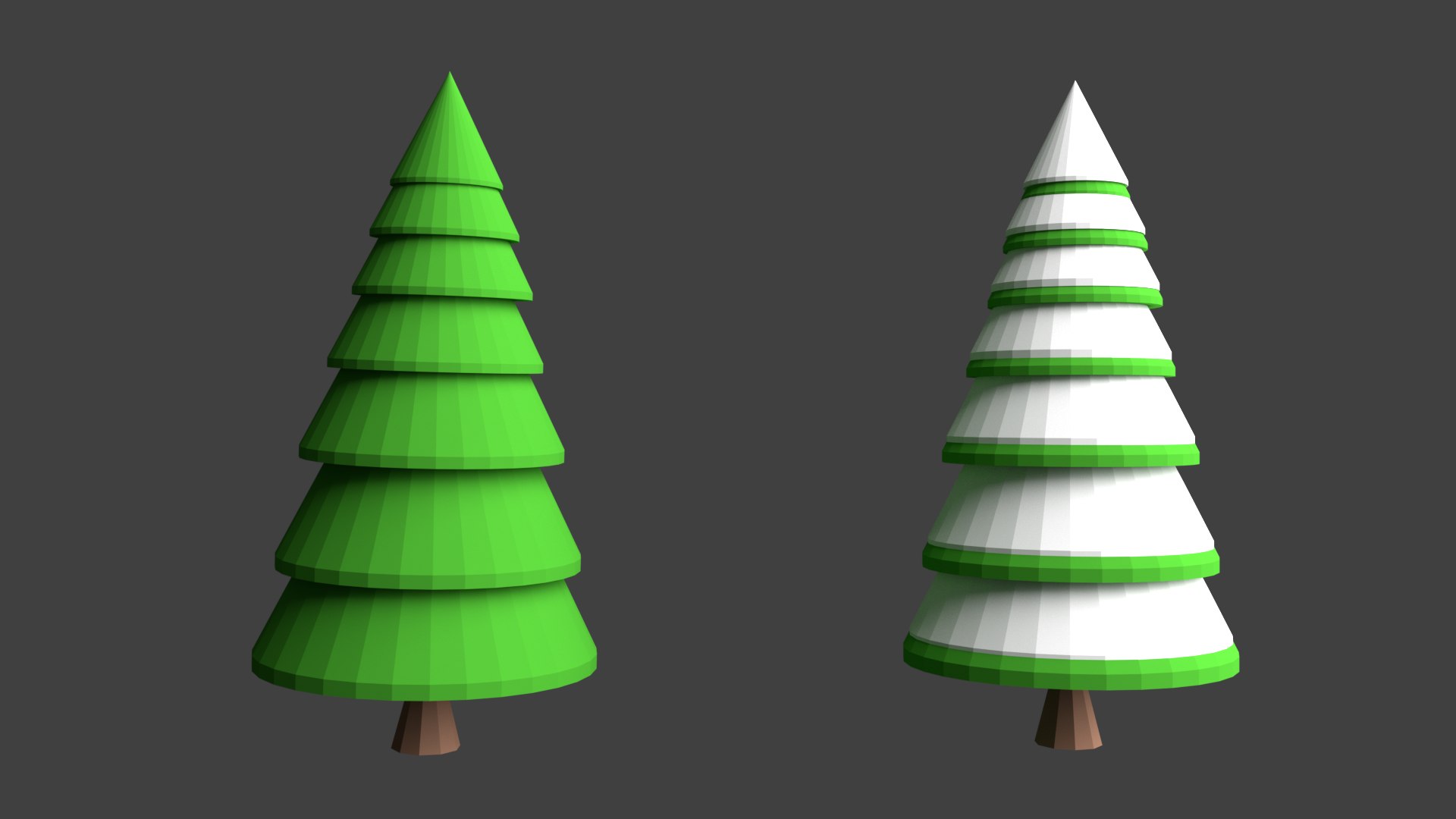Normal Trees 3d 3ds