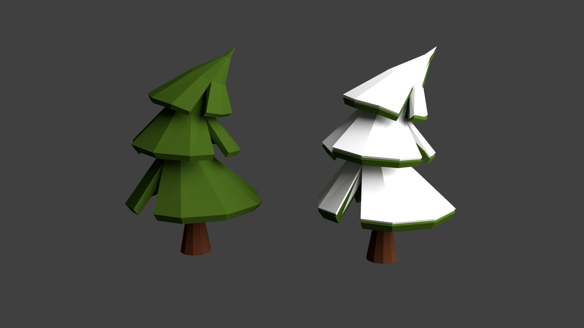Normal Trees 3d 3ds