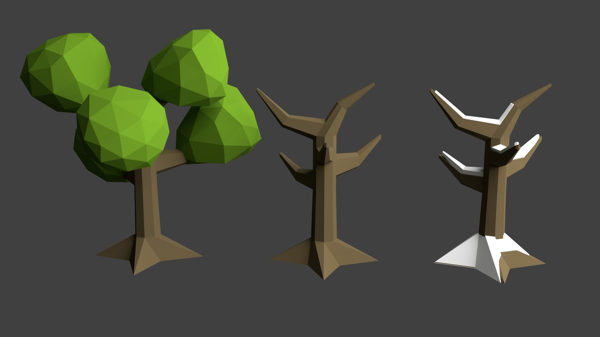 Normal Trees 3d 3ds