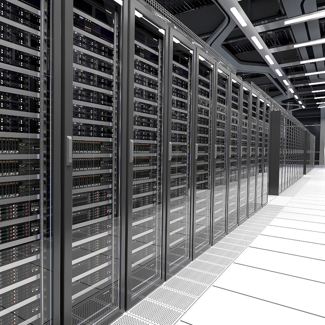 Data Center Server 3D Model - TurboSquid 1977759