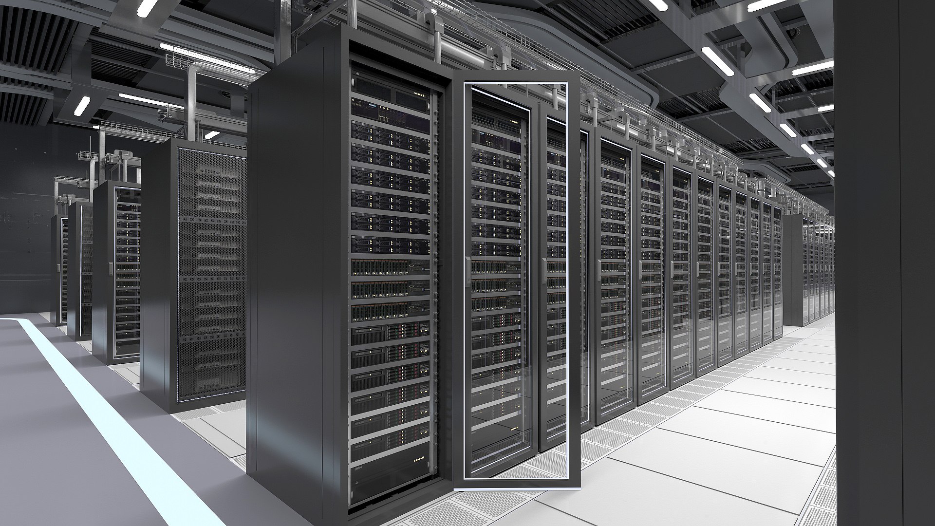 Data Center Server 3D Model - TurboSquid 1977759