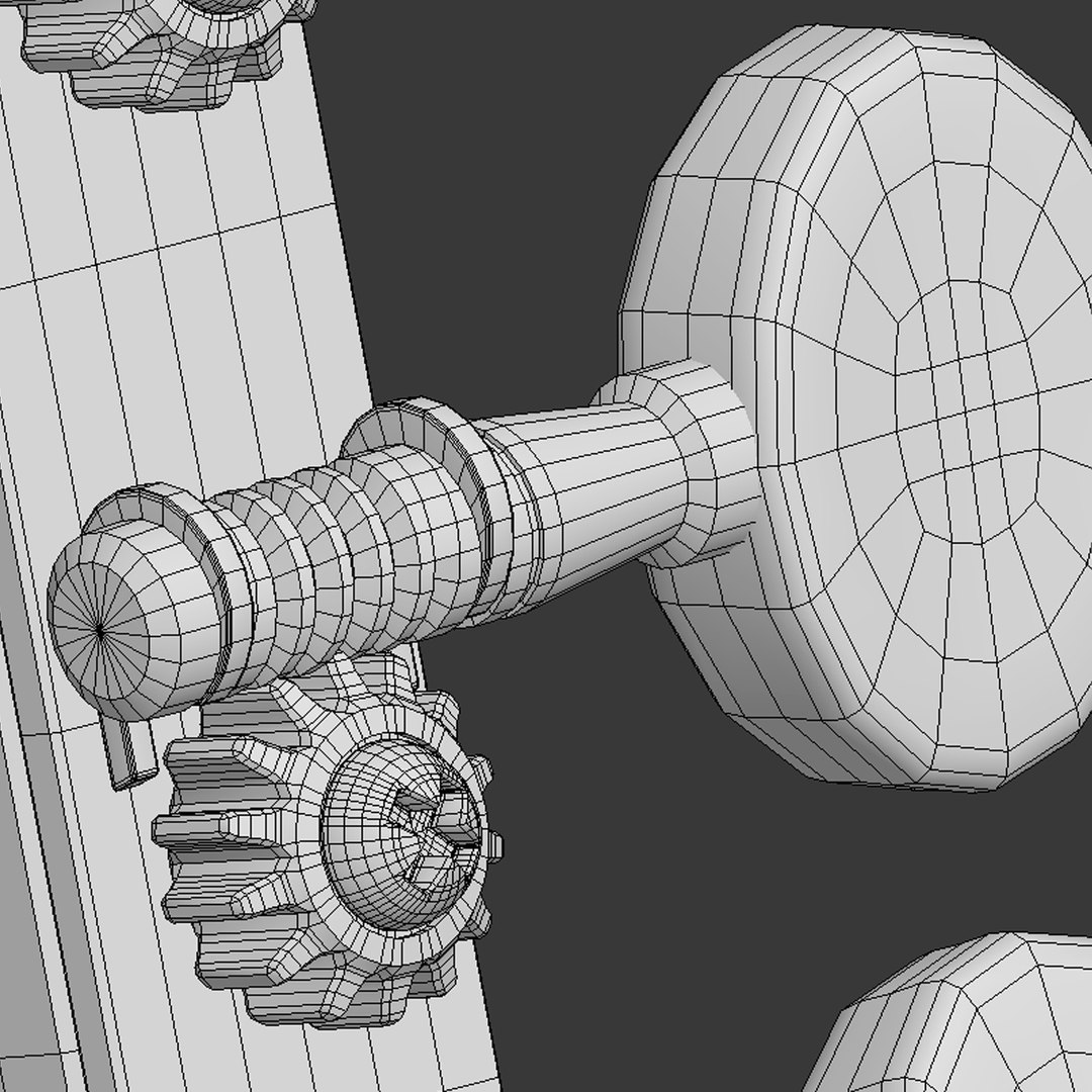 Guitar Strings 3d Model