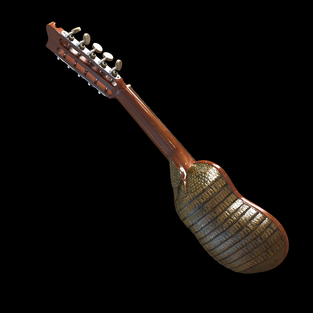 Guitar Strings 3d Model