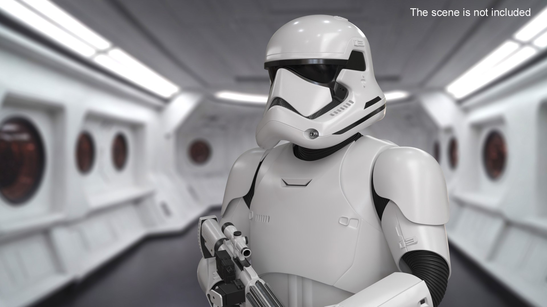 Star Wars Stormtrooper With Blaster Stand Pose 3D - TurboSquid 2367896