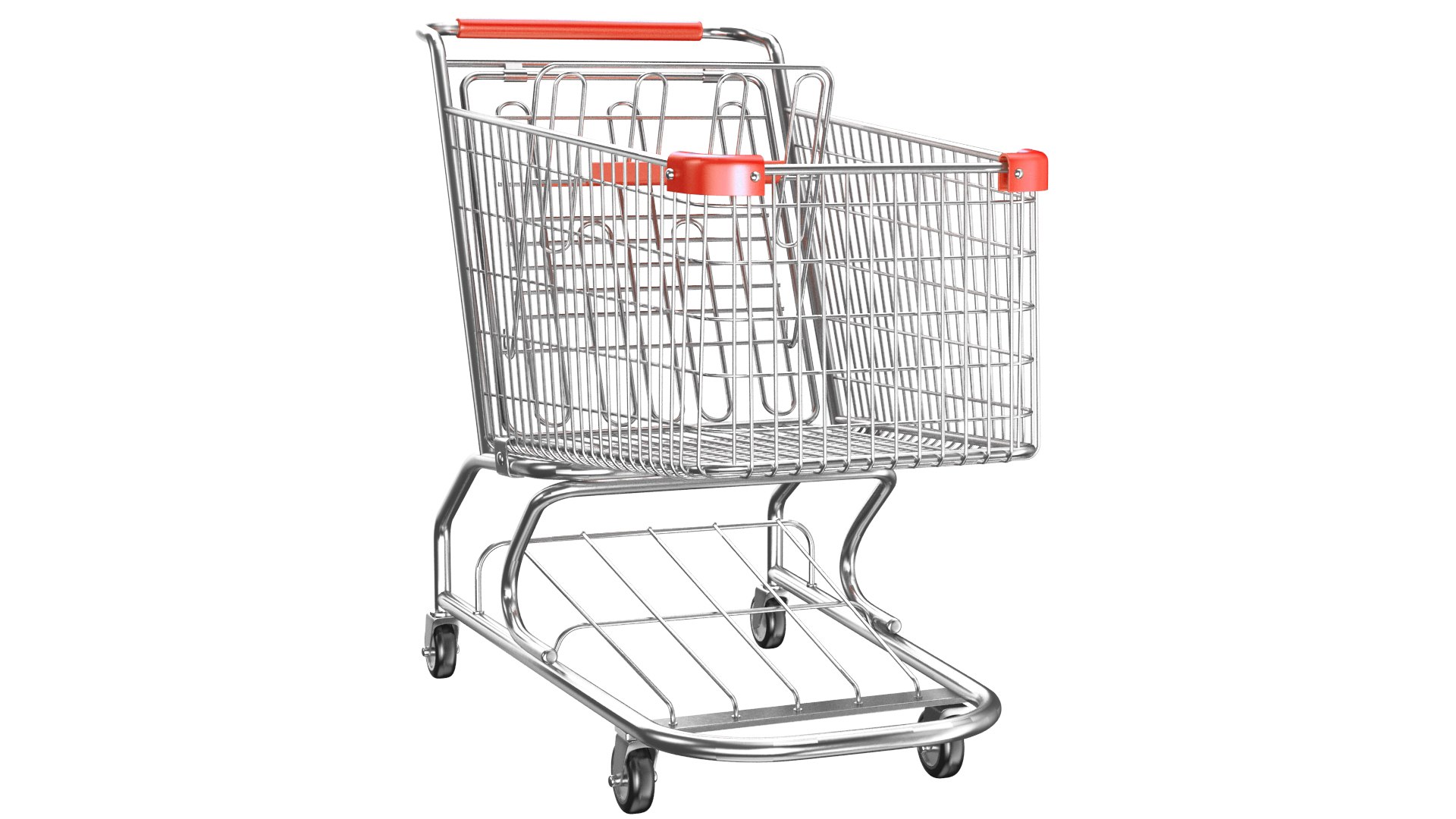 Detailed Shopping Carts Linear Array Model - TurboSquid 1999944