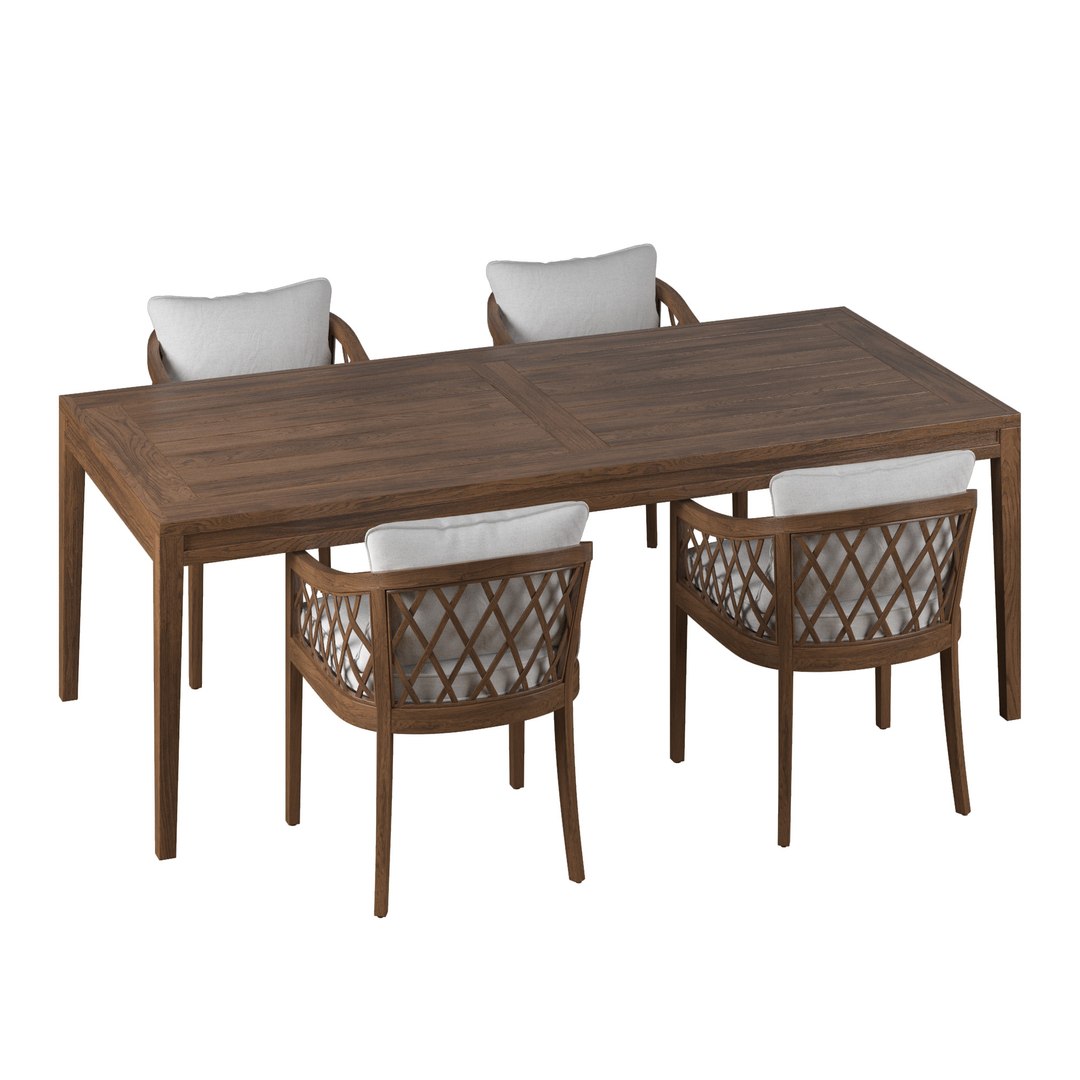 3D Model Greystone Dining - TurboSquid 1695741