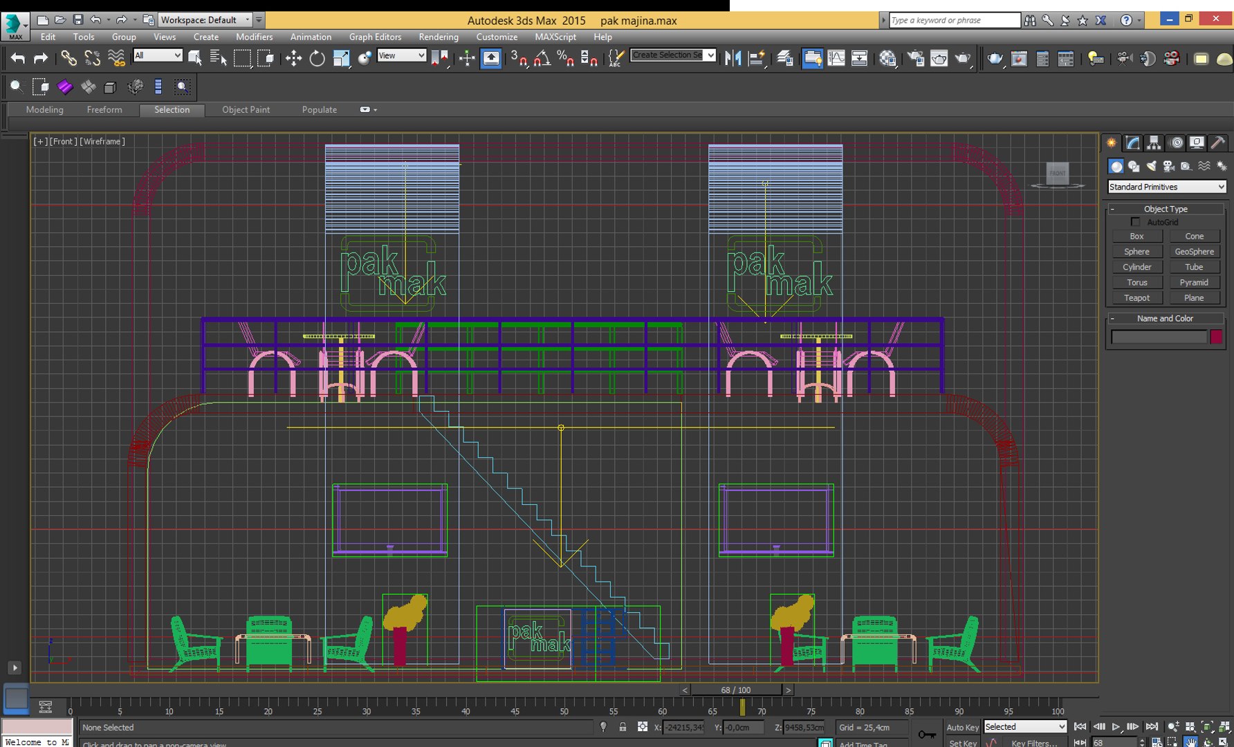 Free Fair Stand Exhibition 3d Model