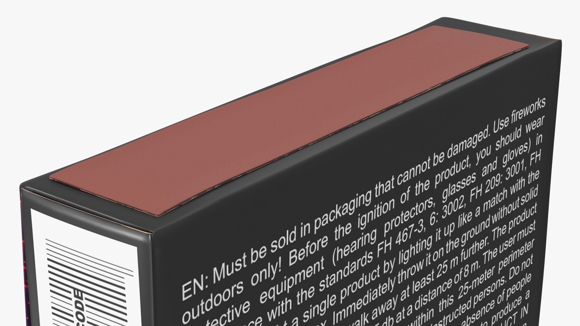 Firecrackers Box Mockup 3D Model - TurboSquid 2197324