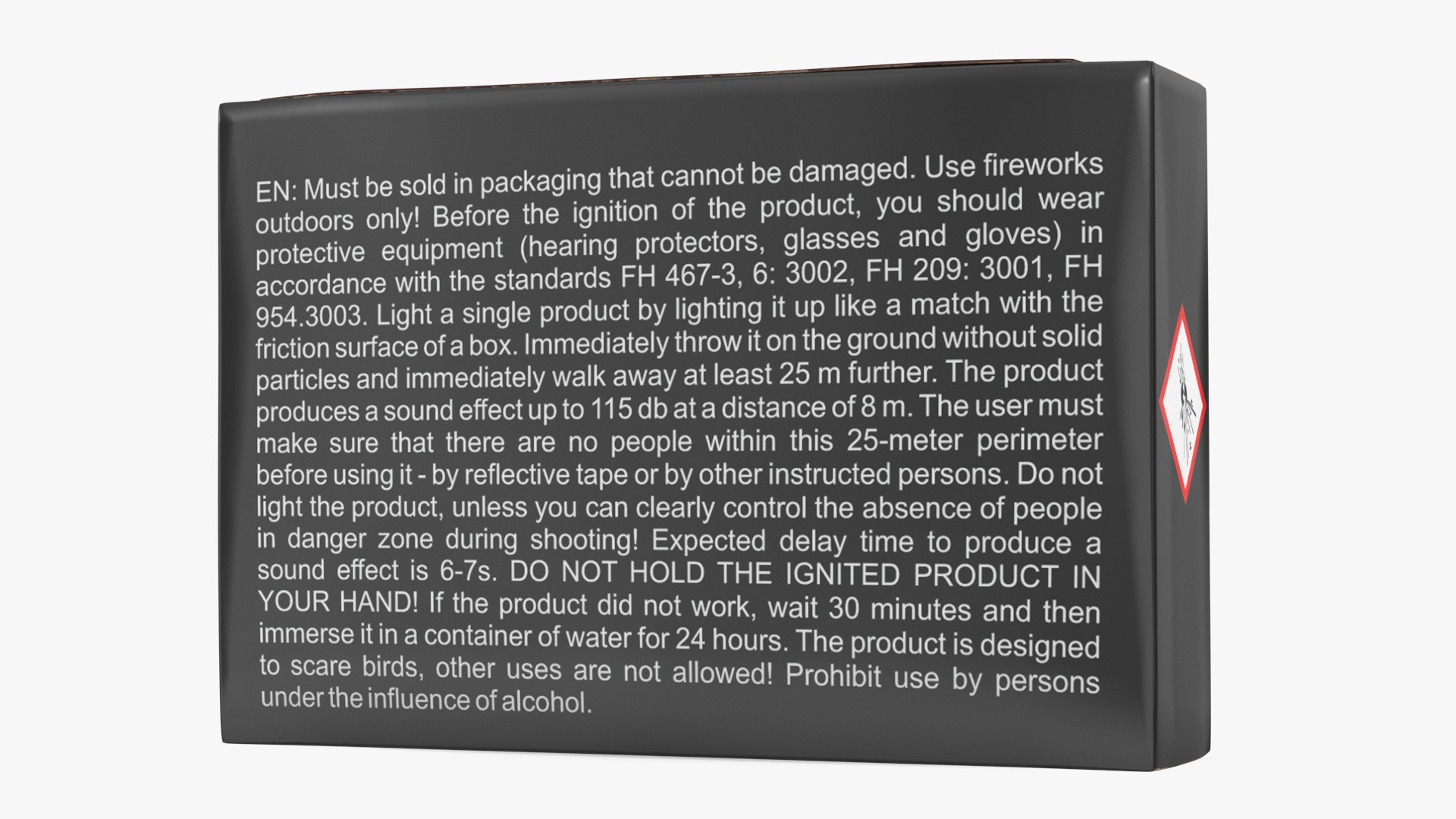 Firecrackers Box Mockup 3D Model - TurboSquid 2197324