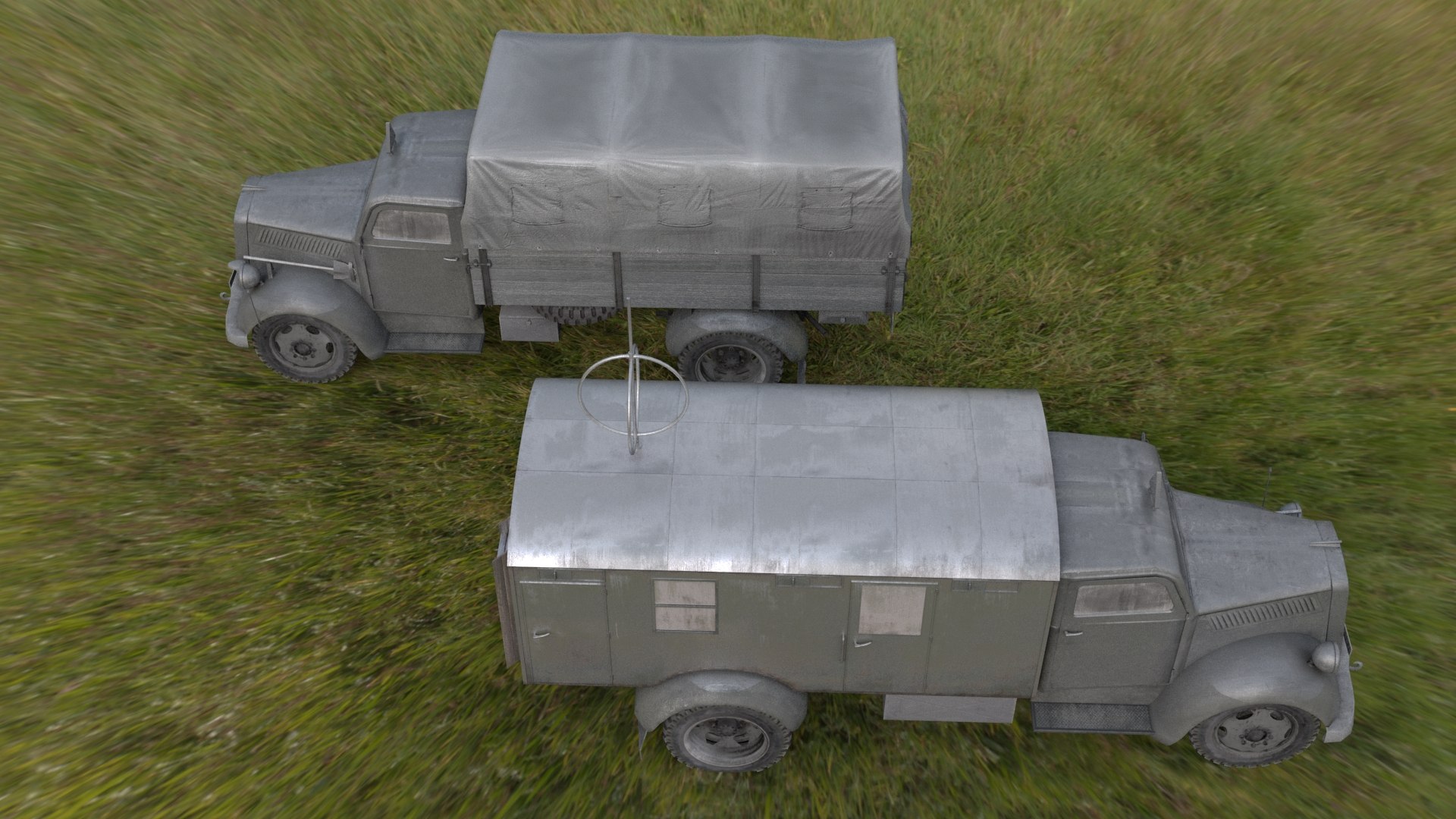 3D Model Opel Blitz - TurboSquid 1967390