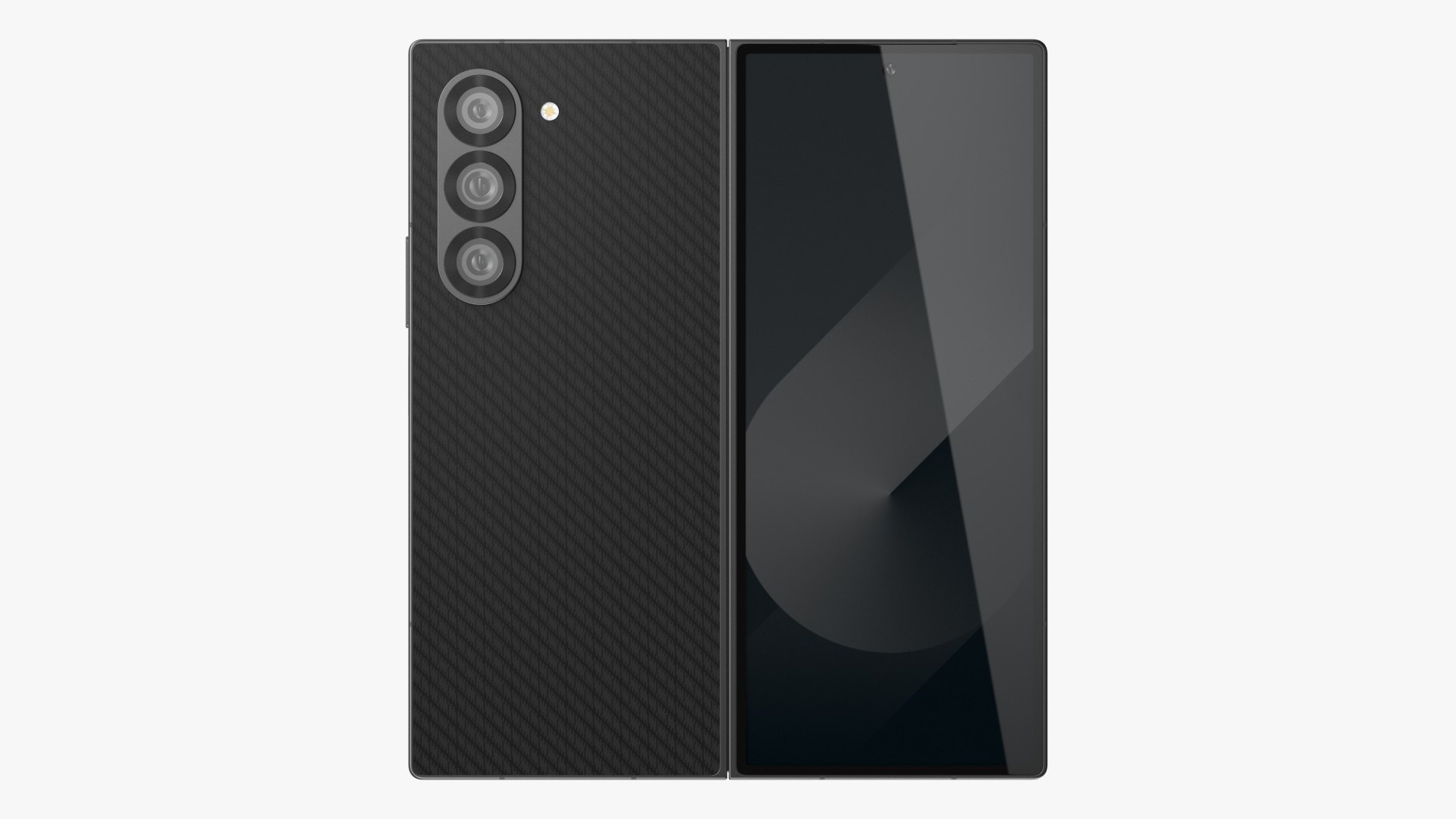 3D Samsung Galaxy Z Fold 6 Crafted Black - TurboSquid 2254186