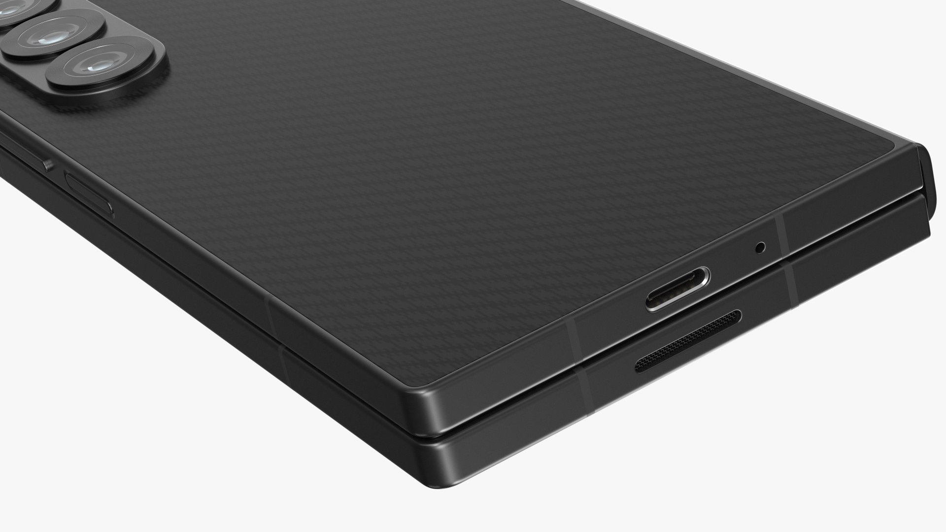 3D Samsung Galaxy Z Fold 6 Crafted Black - TurboSquid 2254186