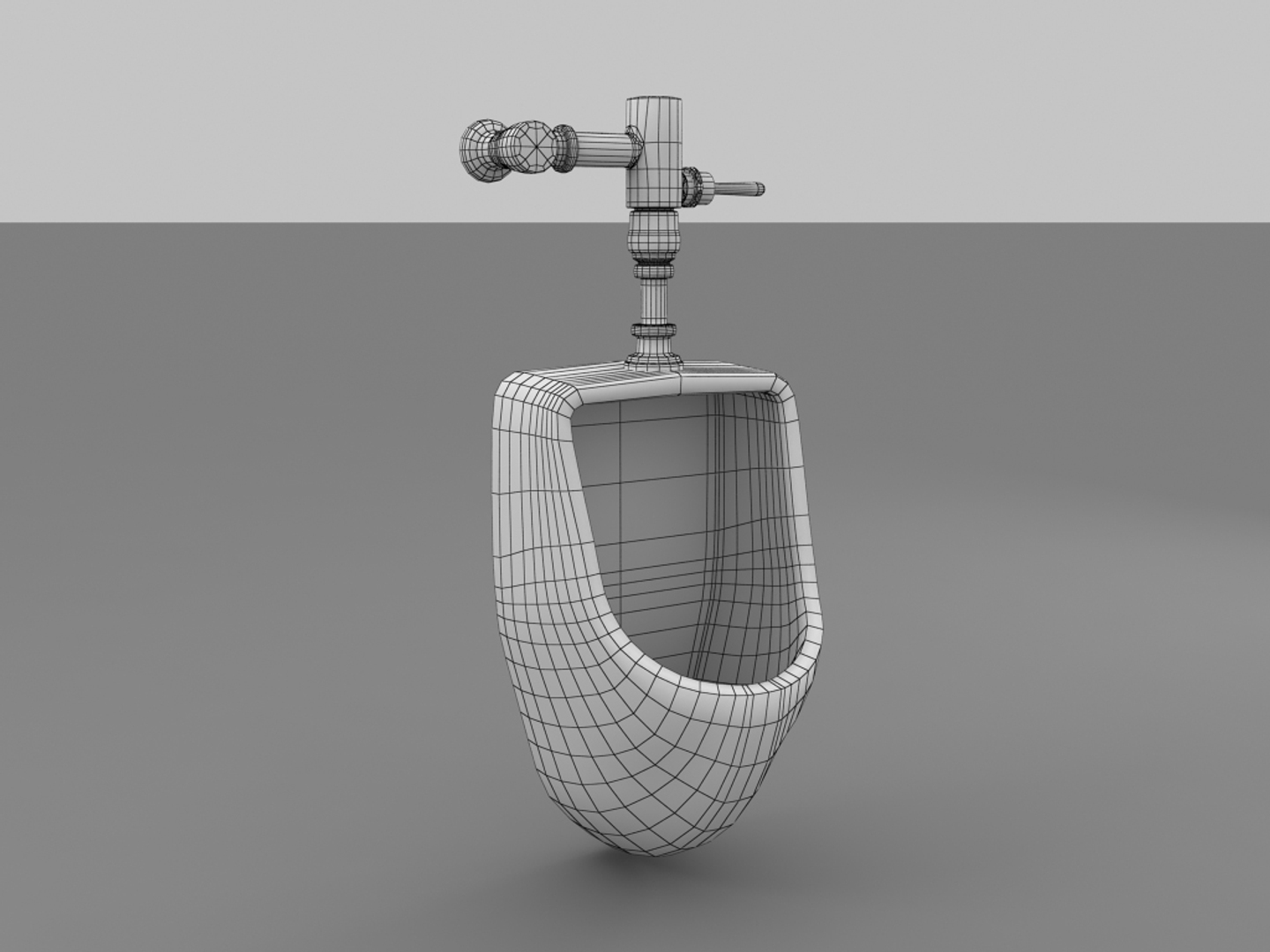 urinal 3d model