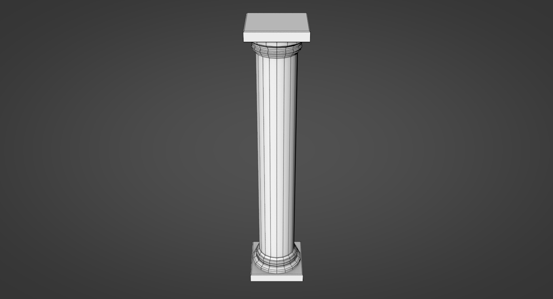 Column 3D Model - TurboSquid 1202814