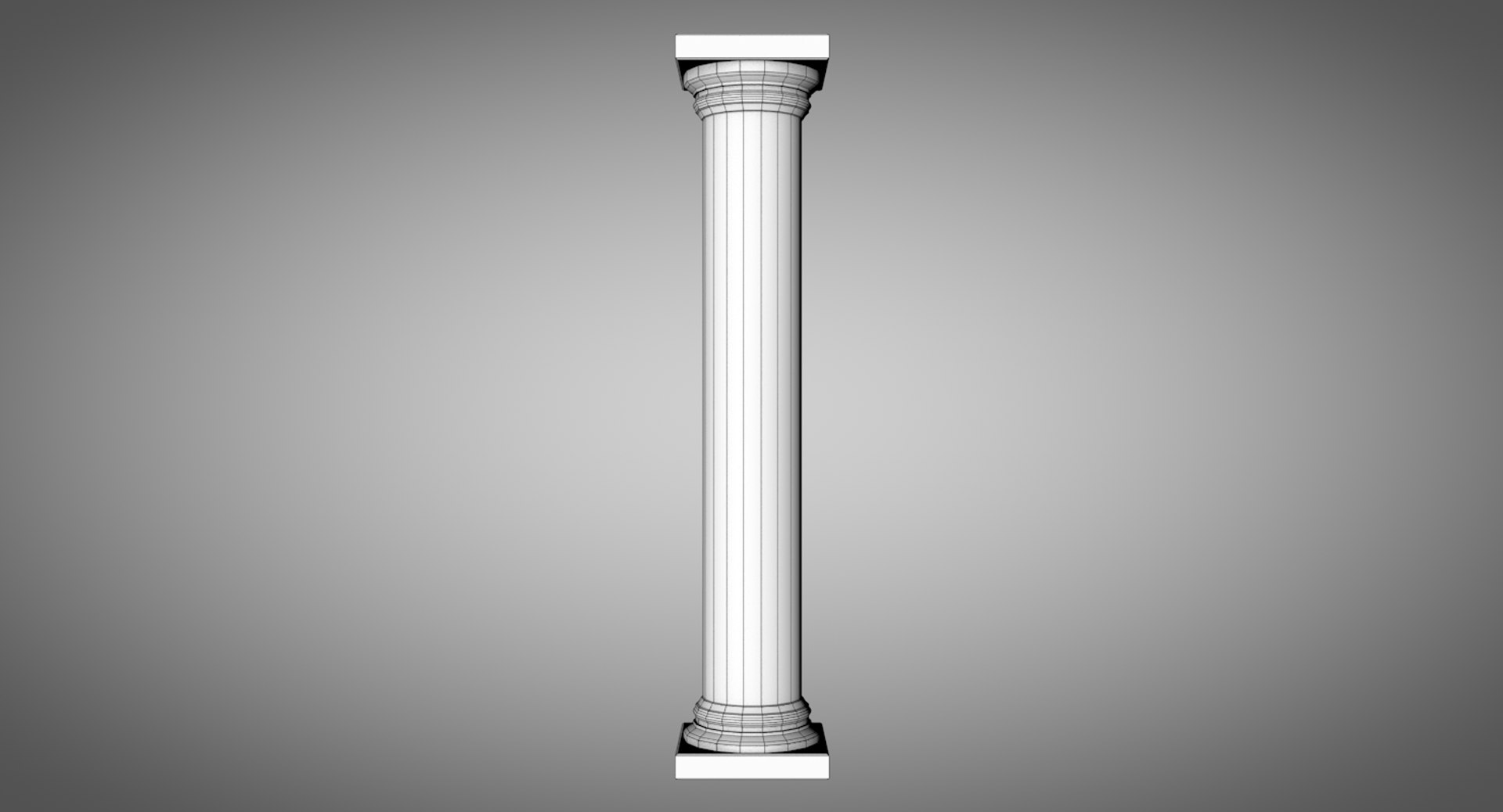 Column 3D Model - TurboSquid 1202814