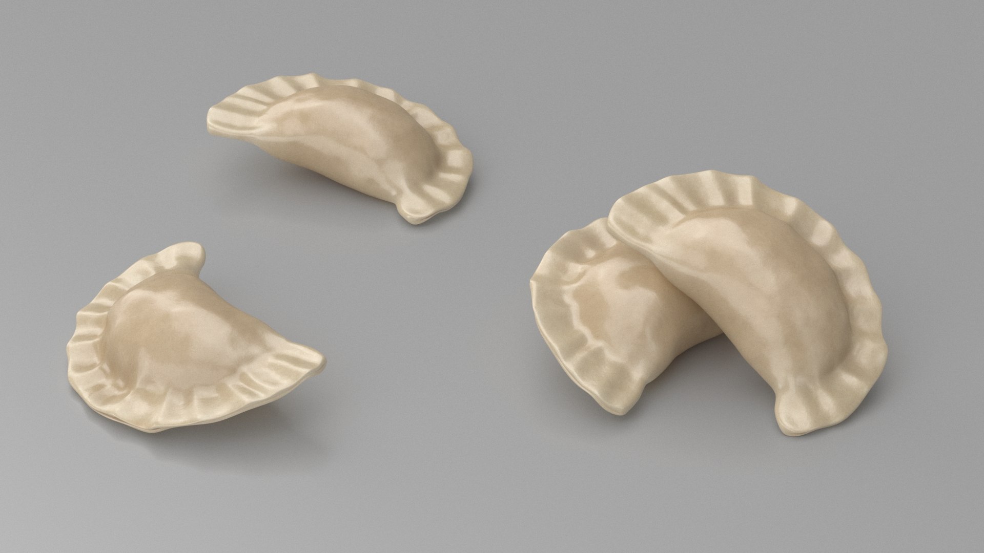 Vareniki Dumpling Cooked 3D Model - TurboSquid 2239806