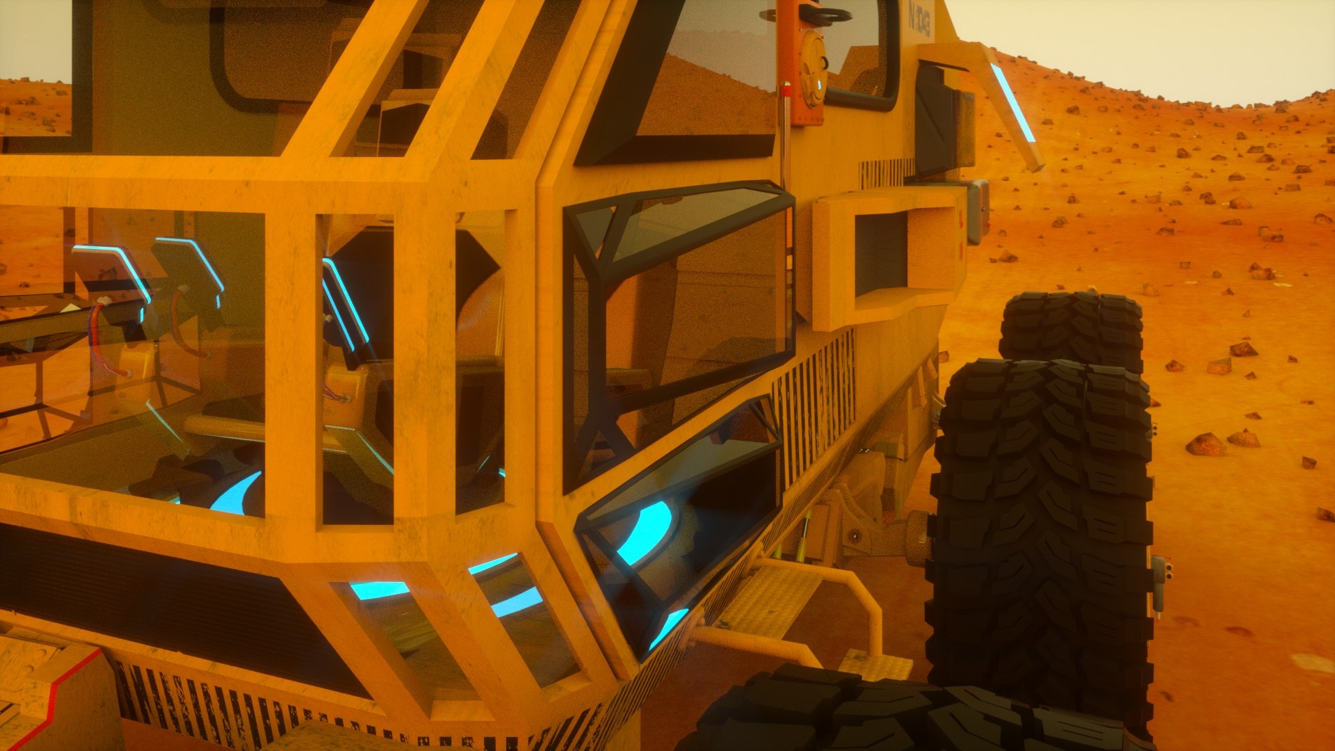 3D model mars vehicle - TurboSquid 1700139