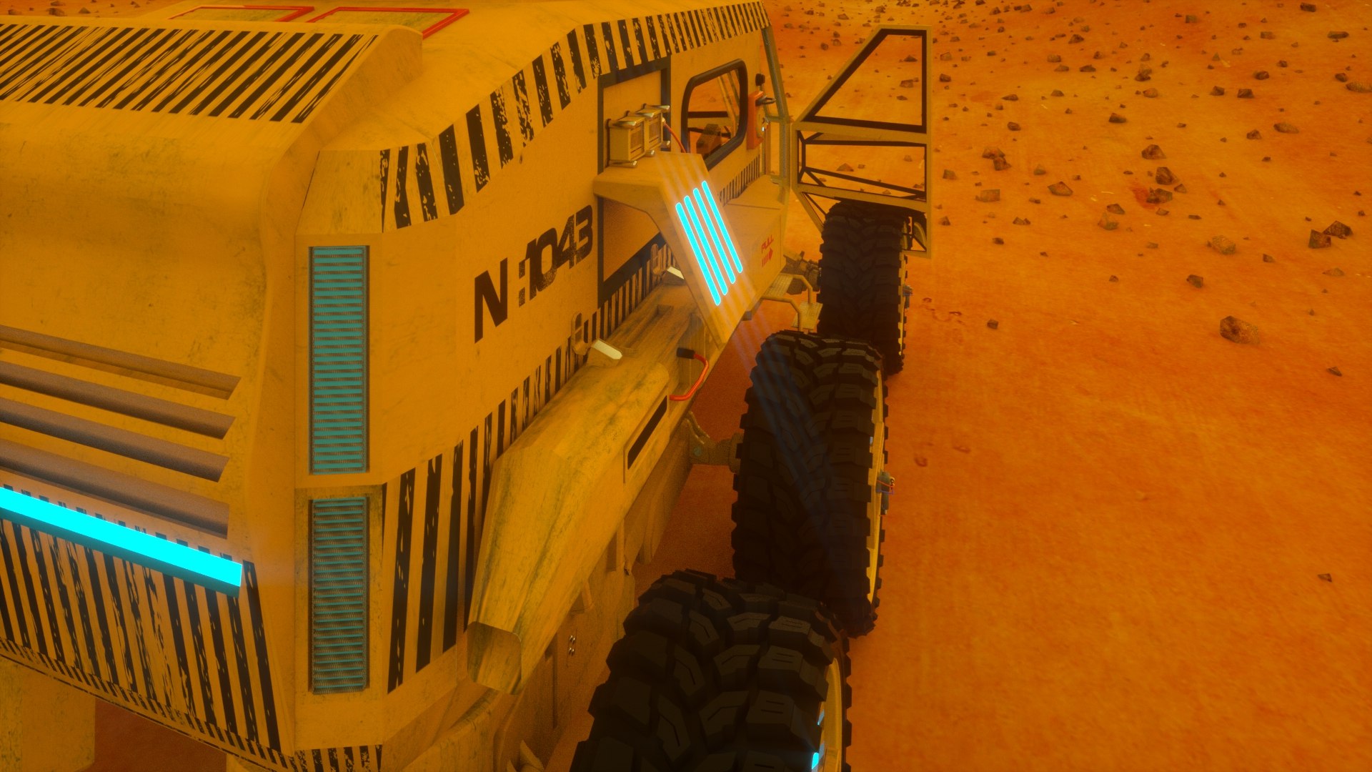 3D model mars vehicle - TurboSquid 1700139