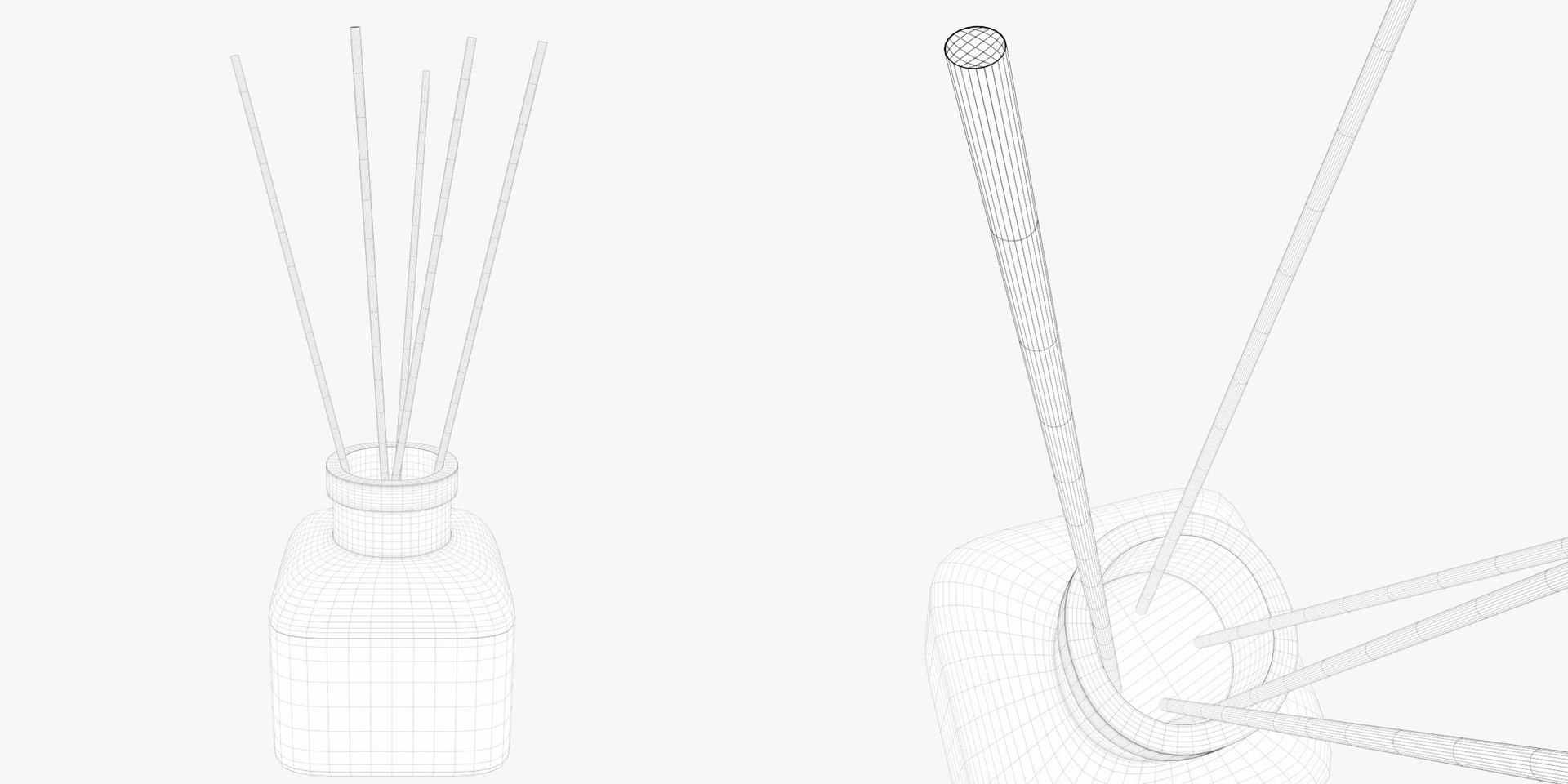 Room Fragrance Reed Diffuser Model - TurboSquid 1888298