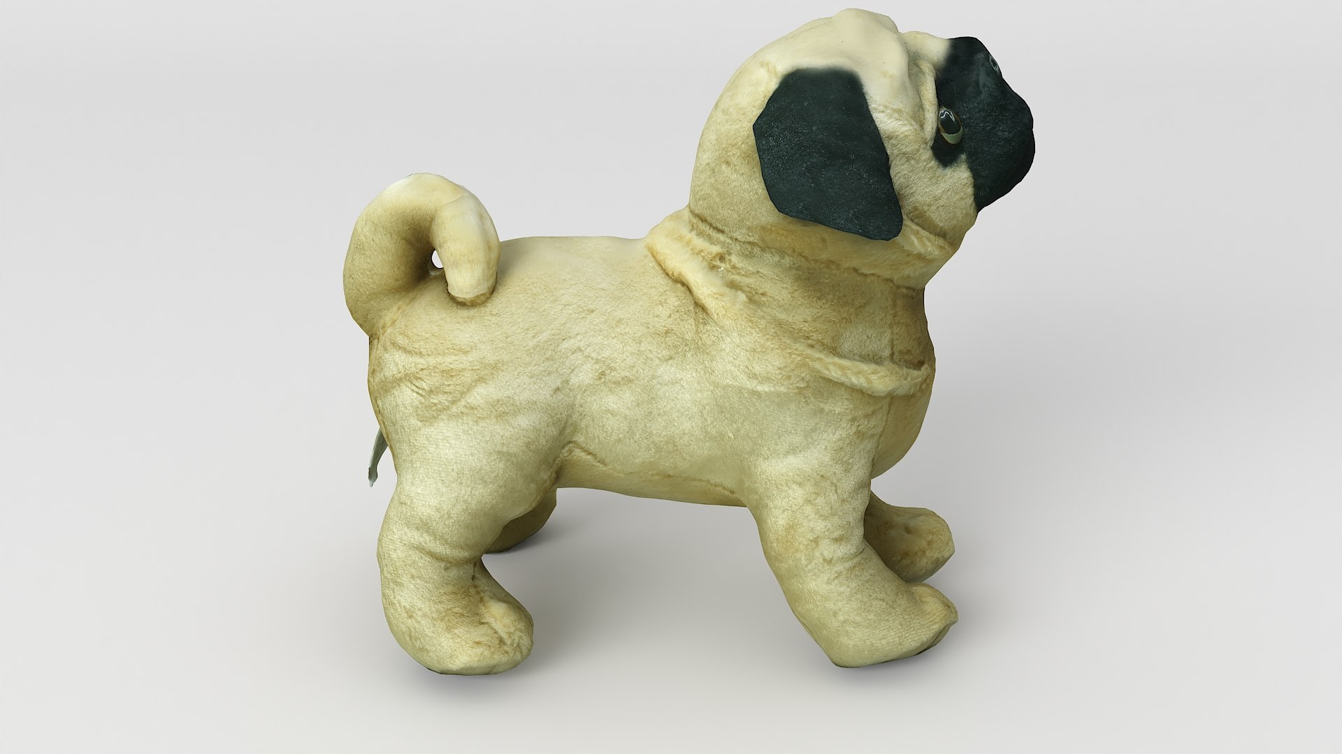 3D Plush Animal 26 Pug - TurboSquid 1835674