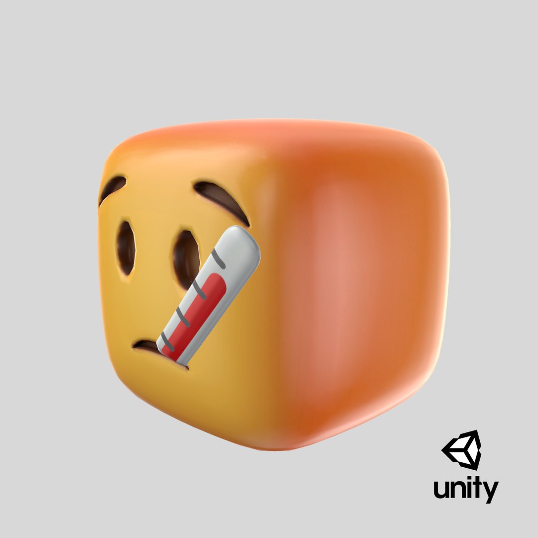 Smiley Face Emoji 52 3D Model - TurboSquid 2088139