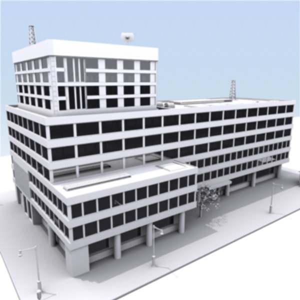 3ds 15 buildings office
