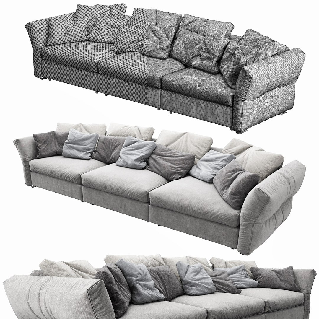 3D Flexform Newbridge Model - TurboSquid 1483893