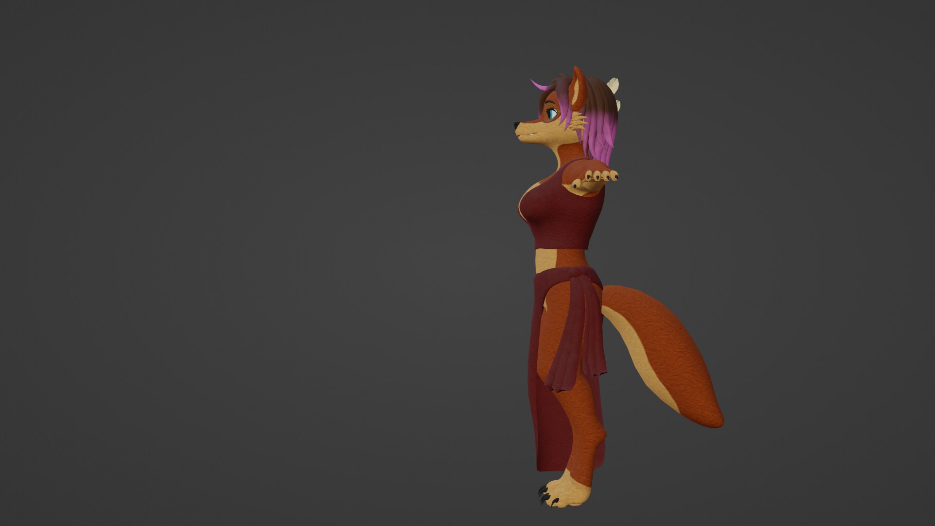 GOAT FOX 3D - TurboSquid 2042833