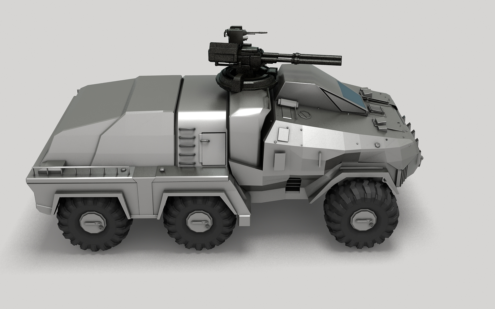 3D sci-fi fighting vehicle - TurboSquid 1334197