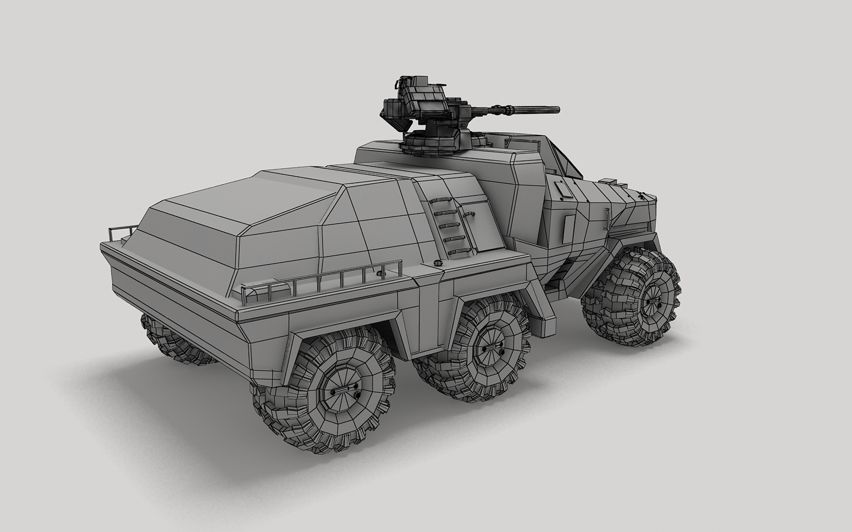 3D sci-fi fighting vehicle - TurboSquid 1334197