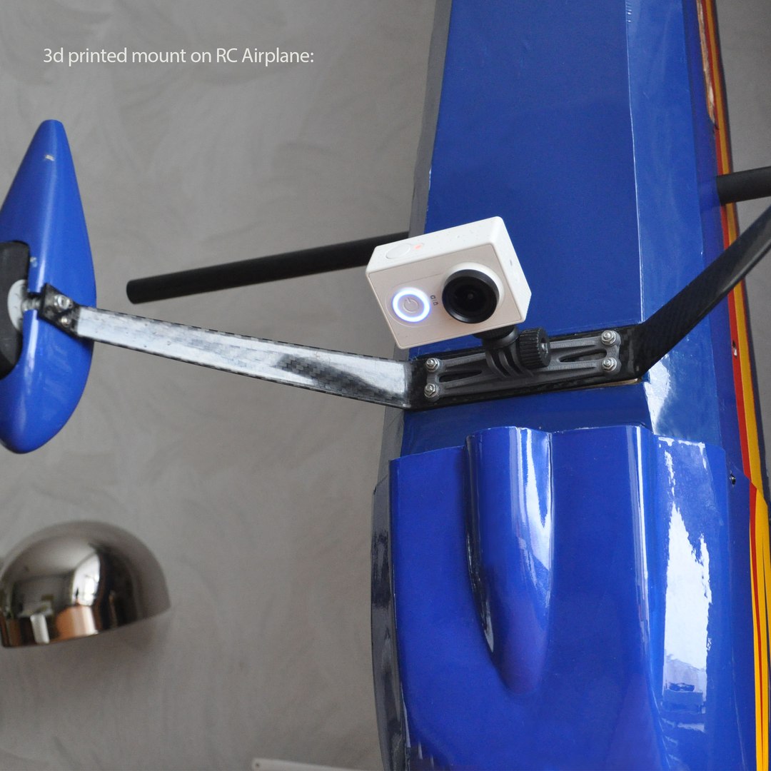 Action Camera Mount Adjustable 3D Model - TurboSquid 1873812