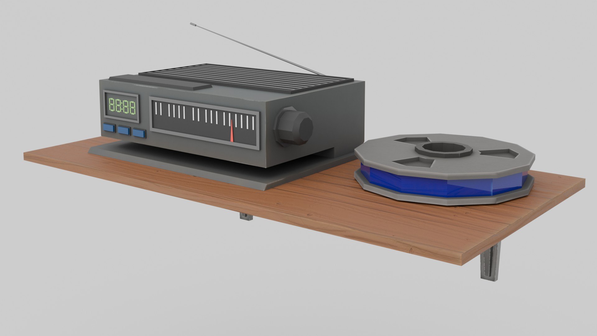 3D Model 3D Vintage Tech Props Pack - TurboSquid 2217462