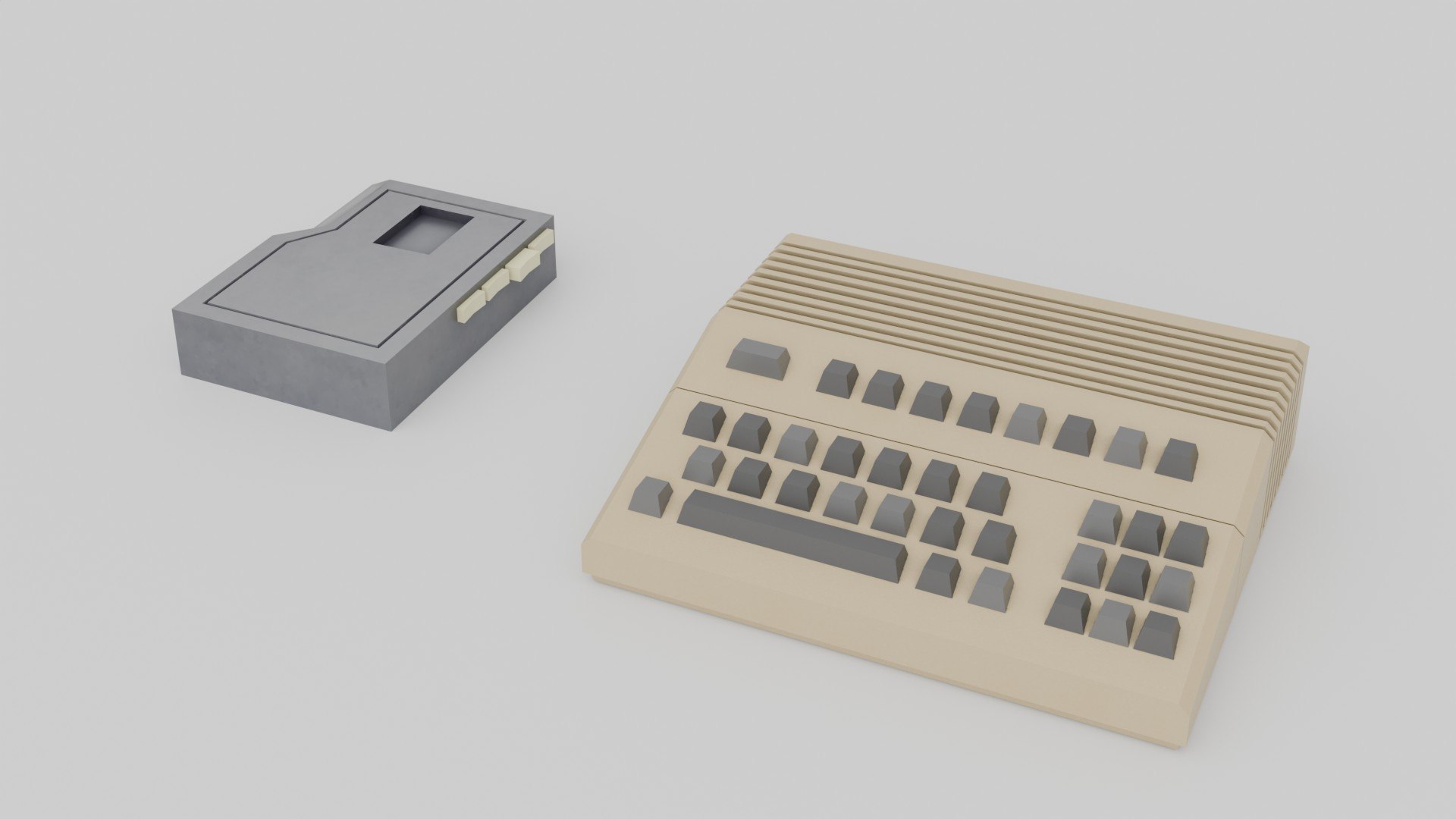 3D Model 3D Vintage Tech Props Pack - TurboSquid 2217462