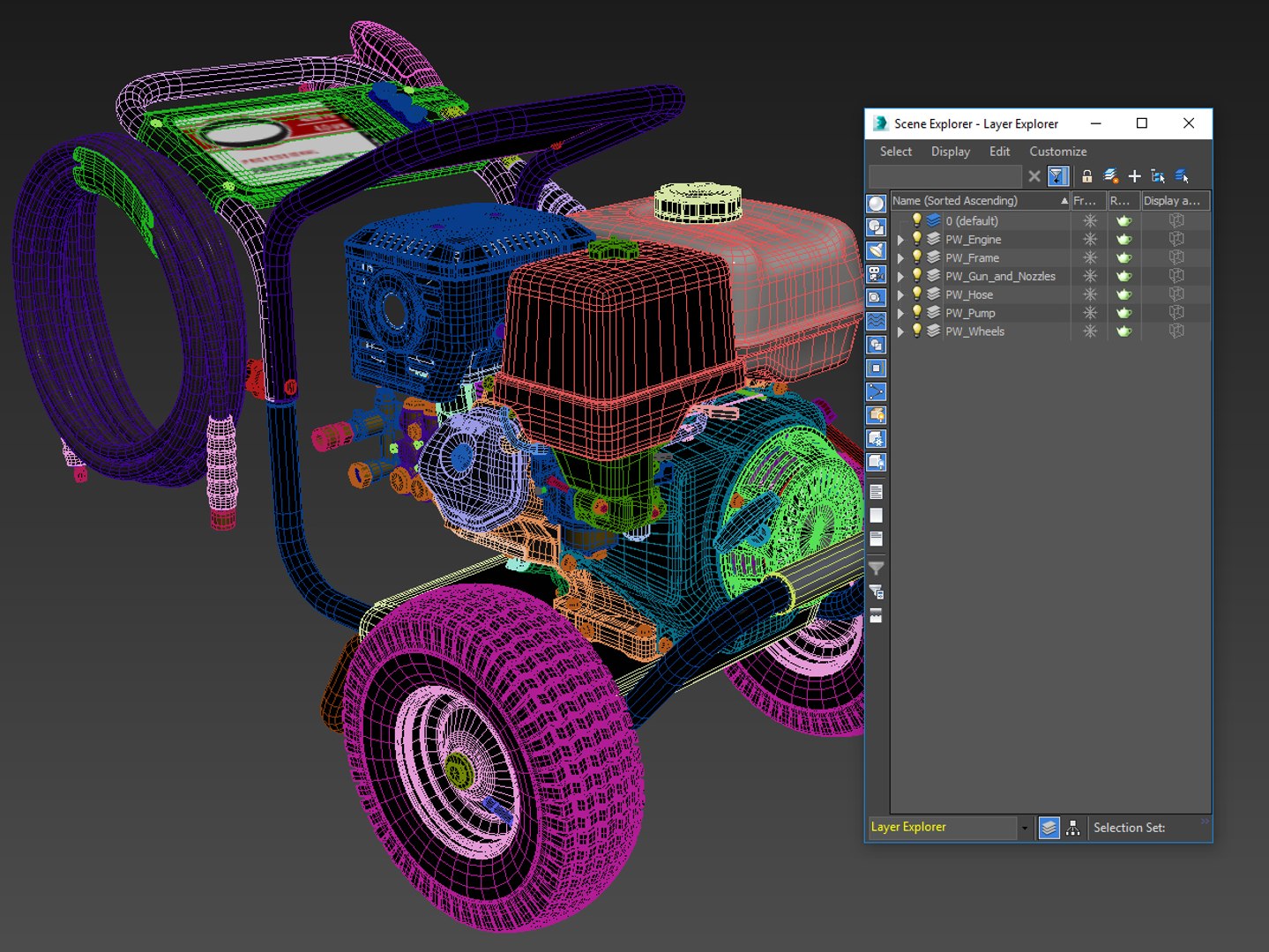 3D model pressure washer - TurboSquid 1330378