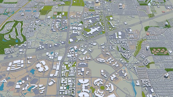 3D Plano Texas USA model - TurboSquid 1720506