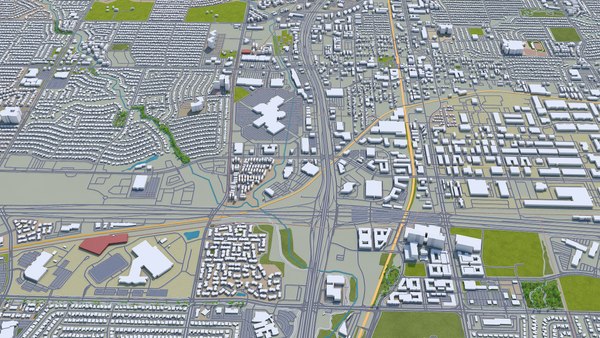 3D Plano Texas USA model - TurboSquid 1720506
